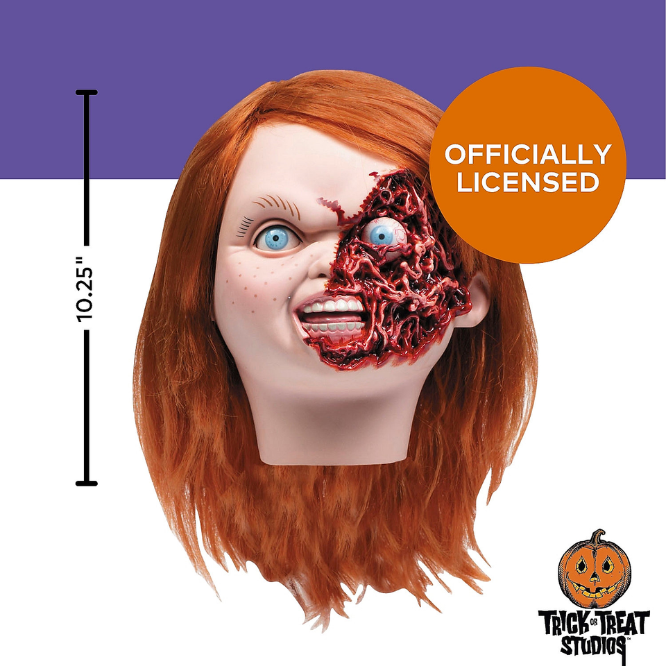 Child’s Play 3™ Ultimate Chucky Pizza Face Head - Trick Or Treat ...