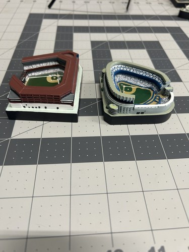 Yankee Stadium & EBBETS Field Mini Replica Stadium New York Yankees ...