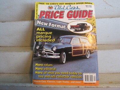OLD CARS PRICE GUIDE Magazine APRIL 2002 | eBay