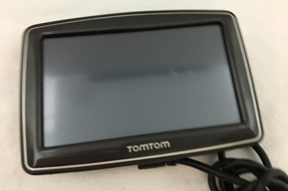 TomTom GPS XL Wide Screen Navigation N14644 With 9V Car Adaptor Tested ...