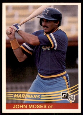 1984 Donruss John Moses Baseball Cards #74 | eBay