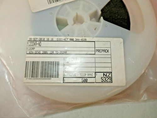 DIGI-KEY 800 344-4539 CONN HEADER 3 POS SNGL Littlefuse Tecor 500 ...