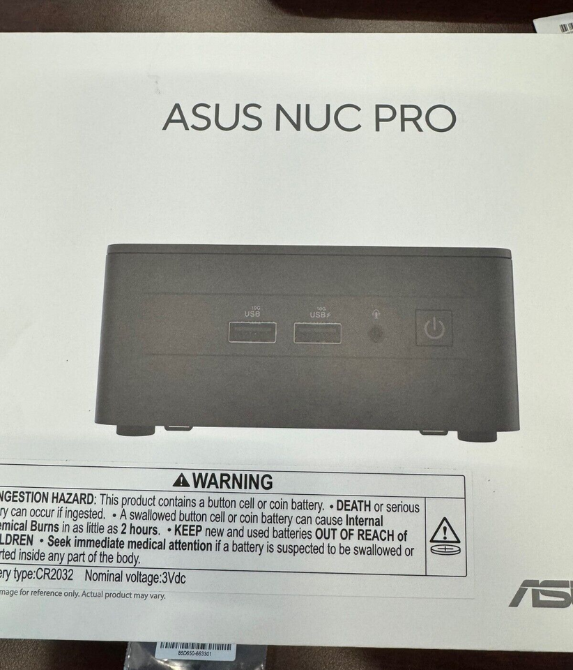 Intel NUC 12th & 13th Gen tall NUC Case with Mounting Hardware New in ...