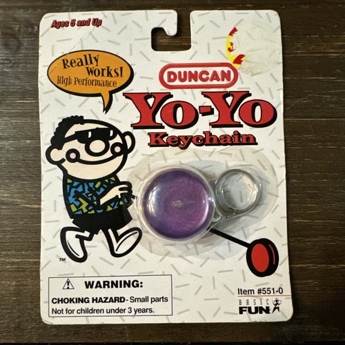 Duncan Imperial Yo Yo Key Chain Purple Mini Vintage 1998 Flambeau NOS ...