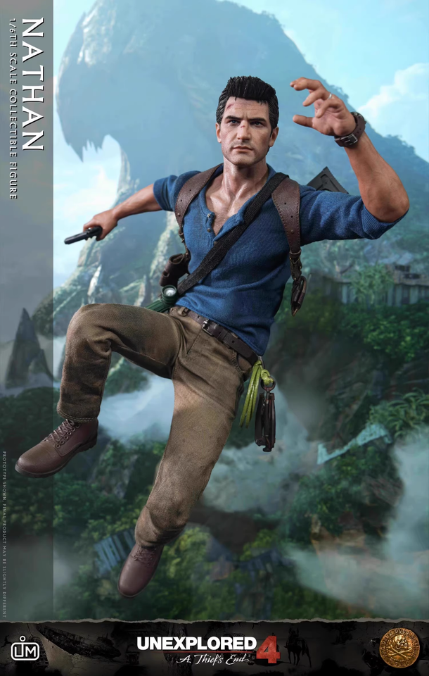 LIMTOYS LIM012 1/6 Uncharted 4 Nathan Drake Action Figure 2025 New In ...