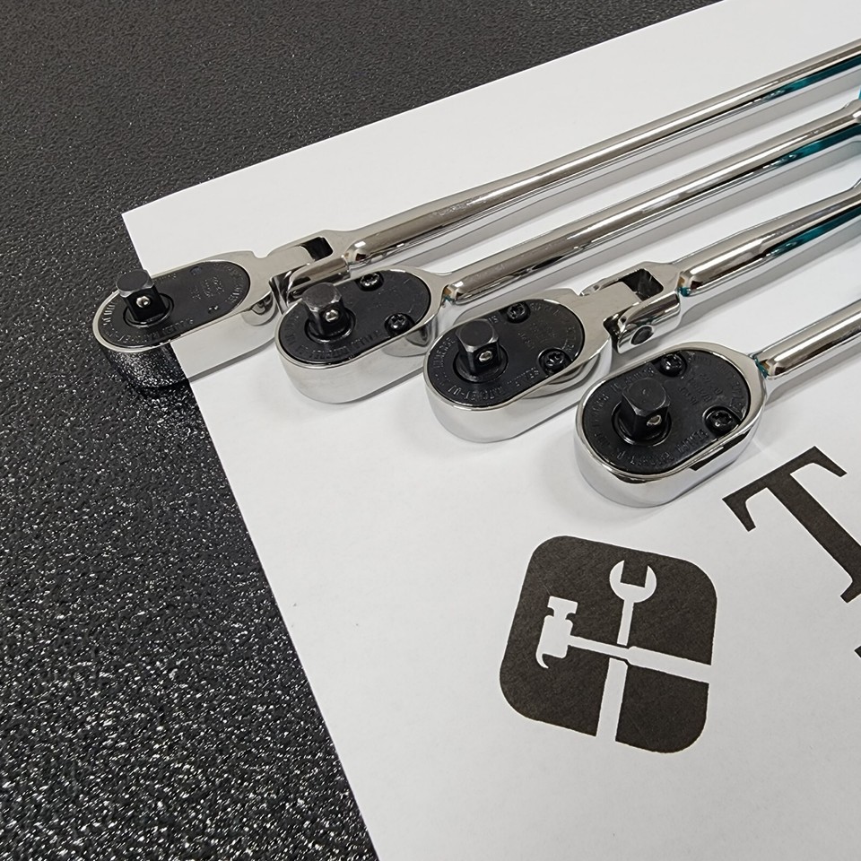 Snap-on Tools USA NEW TEAL 4-Piece 1/4" Drive Assorted Ratchet Master ...