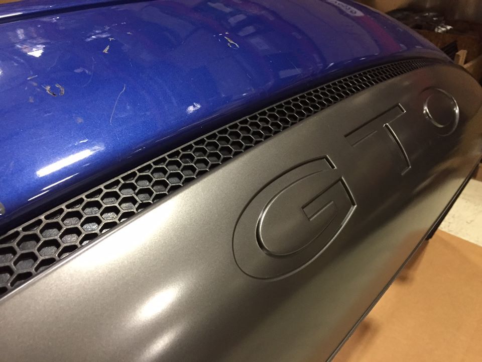 2005-2006 GTO Rear Diffuser Valance Bumper Lower Fascia Filler Panel ...