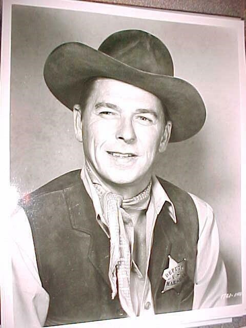 RONALD REAGAN COWBOY WESTERN HOLLYWOOD photo (bv1-10) | eBay