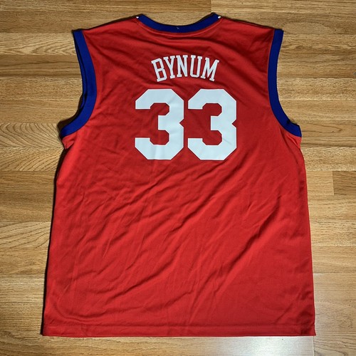 Andrew Bynum 33 Philadelphia 76ers Adidas Jersey Red Large sixers ...