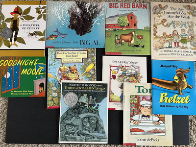 CHILDREN'S LITERATURE LOT Of 10 Books Scholastic Picture Illustrated ...