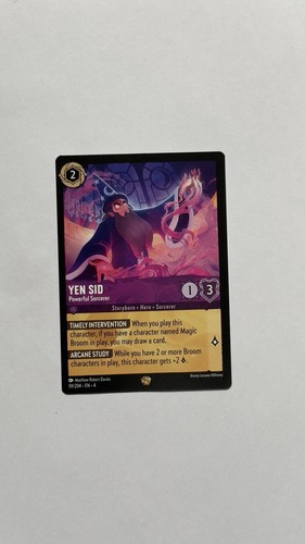 Yen Sid - Powerful Sorcerer 59/204 Ursula's Return Regular | eBay