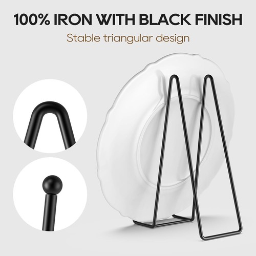 HONGYUTAI 3 Pack 12 Inch Plate Stands for Display Picture - Vinyl Table ...