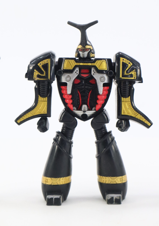 Vtg 1996 Big Bad Beetleborgs Shadow Borg Dtinger Roboborg 5.5" Figure ...