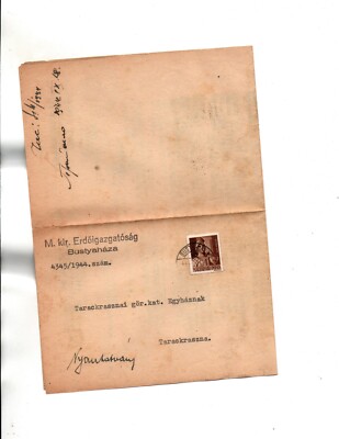 Carpatho Ukraine 1944 -Bustyahaza(Bustina) | eBay