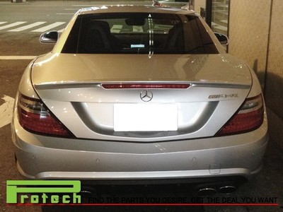 AMG Style Painted 775 Iridium Silver Tail Wing Spoiler Fit R172 SLK250 ...