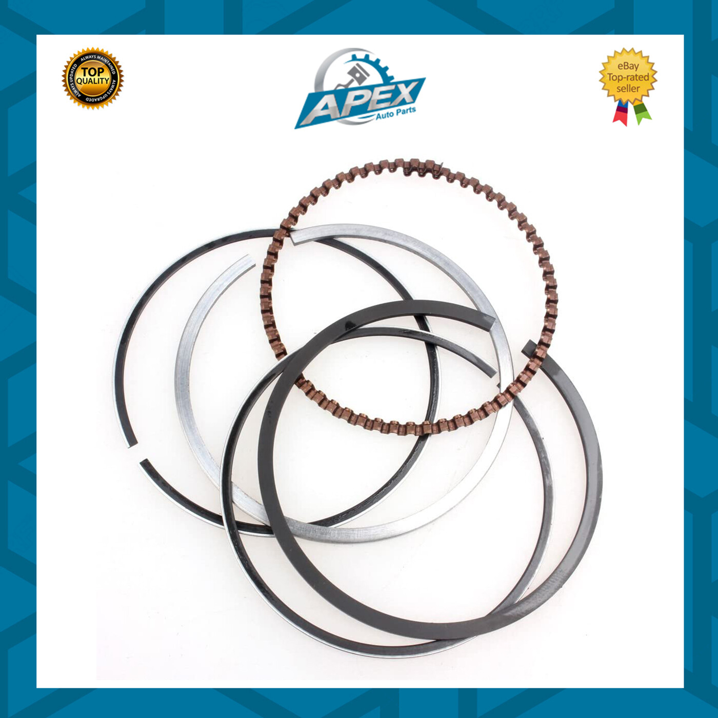 FORD RANGER TRANSIT 2.4TDCI 08-148100-00 P8FA SAFA MK7 PISTON RINGS SET ...