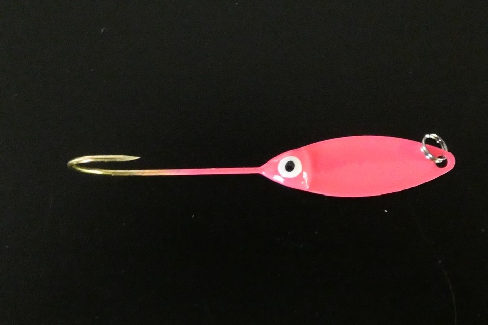 SHAD GRABBERS FLUTTER SPOON WILLOW LEAFS SZ 2 BLADE CHOOSE COLOR / QTY ...