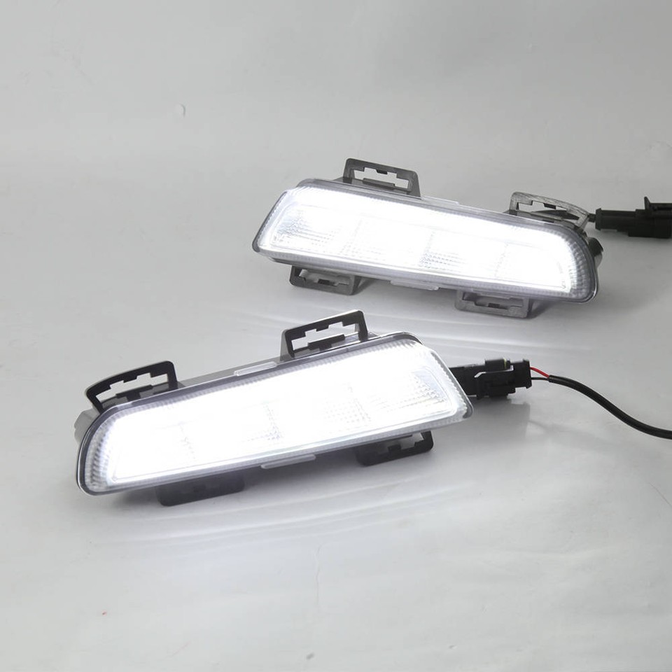 For Smart Fortwo 451 12-14 LED Daytime Running Light DRL Fog Light Lamp ...