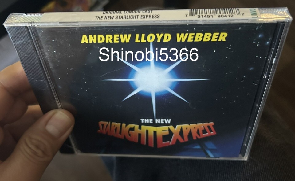 Brand New The New Starlight Express CD Andrew Lloyd Webber 731451904127 ...