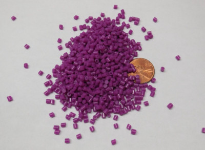 Purple PP Polypropylene Plastic Pellets Resin Material Injection ...