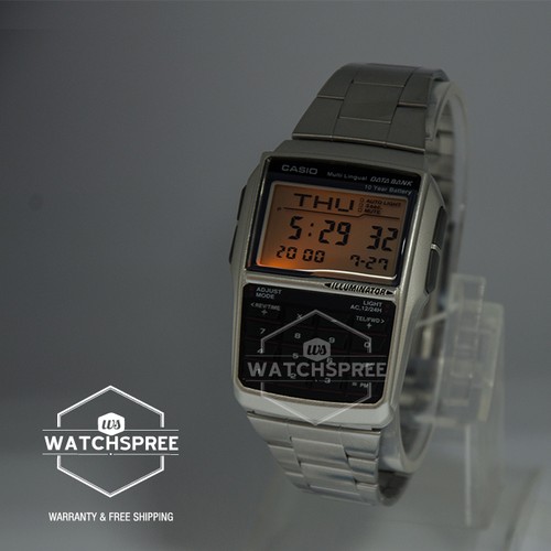 Casio Multi-Lingual Data Bank Watch DBC32D-1A | eBay