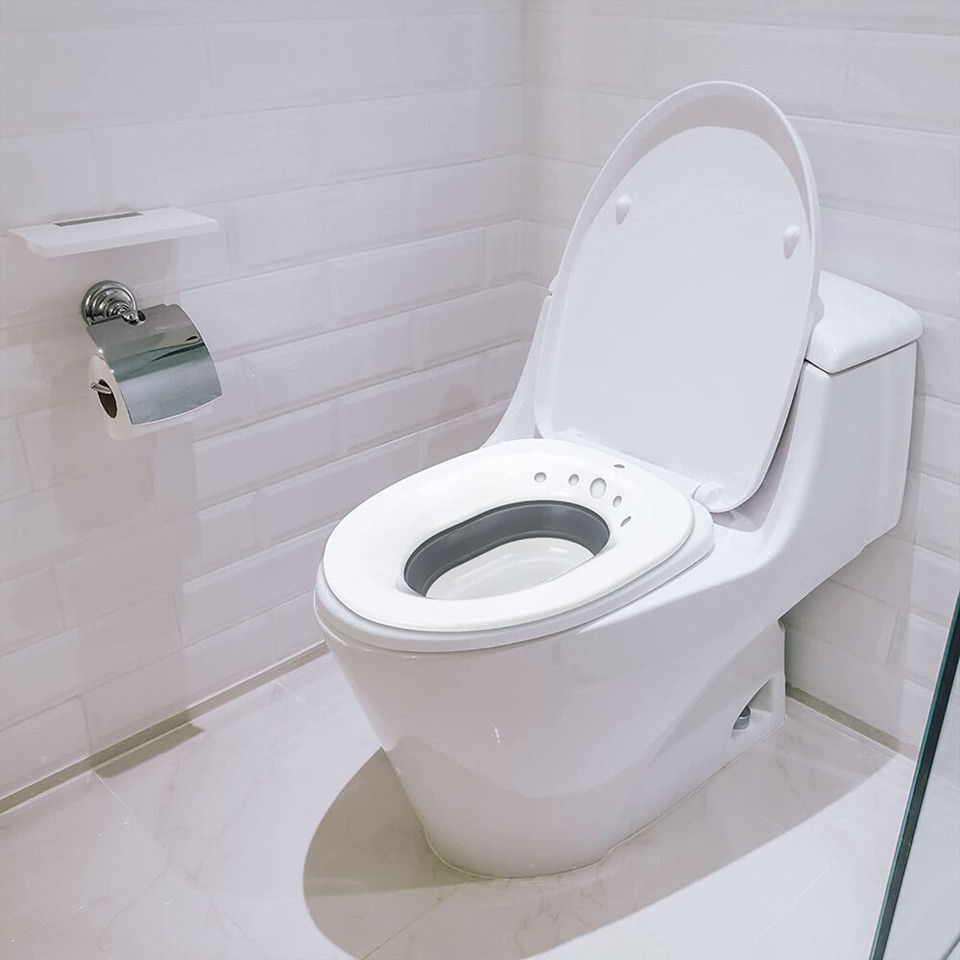 Toilet Sitz Bath Tub Portable Hip Basin Bidet for Women Pregnant ...