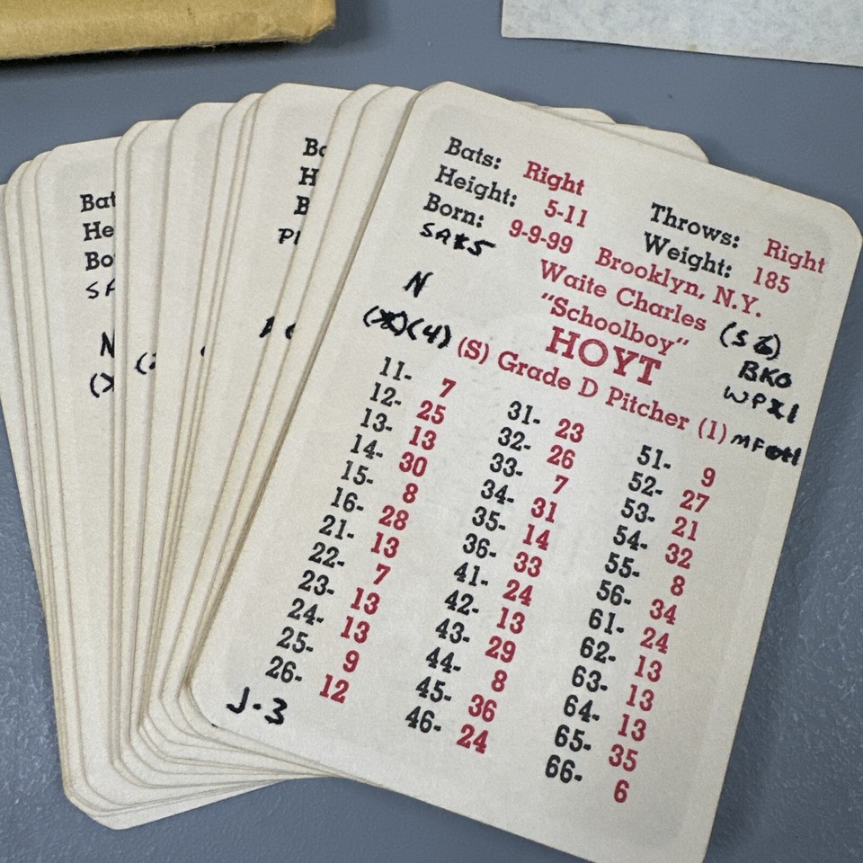 1931 APBA Season - Philadelphia Athletics Cards Set With Roster | eBay