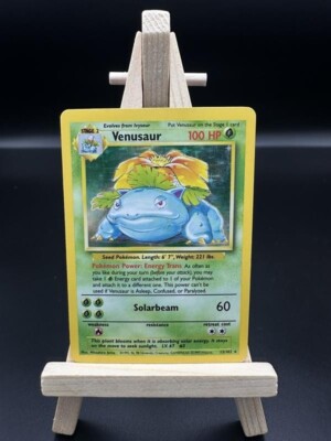 1999 Pokémon Base Set Venusaur Holo 015/102 Wizards of the Coast | eBay