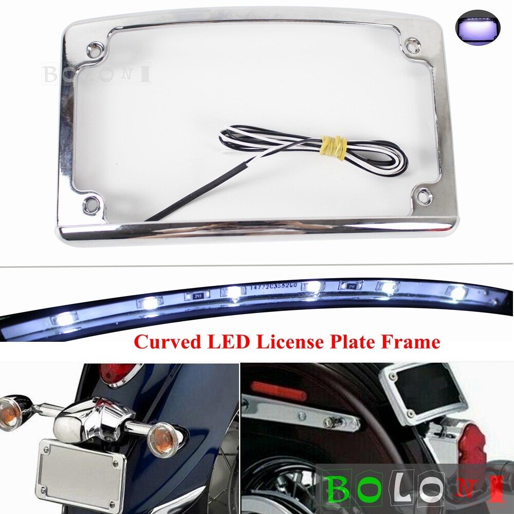 Harley Davidson License Plate Frame For Motorcycle Cult Werk License