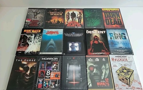 Horror Movie Bundle Lot of 15 DVDs Slasher Scary Instant Collection | eBay
