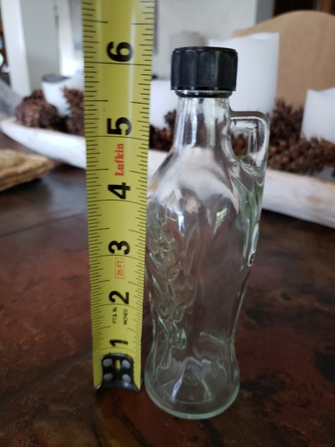 Small Olive Oil Bottle Bon Oil 1940s Glass *VETERAN OWNED* | eBay