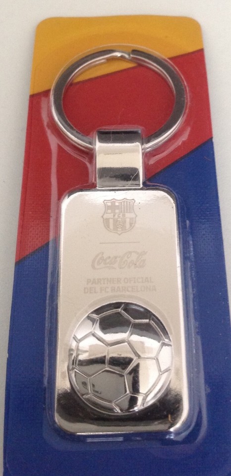 COCA-COLA/FC BARCELONA METAL KEYRING ORIGINAL, OFFICIAL PRODUCT | eBay