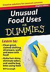 Unusual Food Uses for Dummies : Creative Solutions for Common Concerns ...