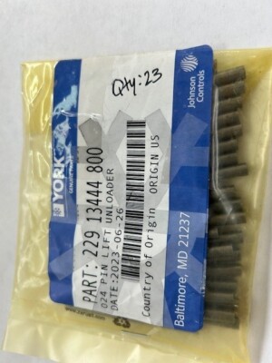 YORK CHILLER PARTS / JOHNSON CONTROLS PART NUMBER 229 13444 800 | eBay