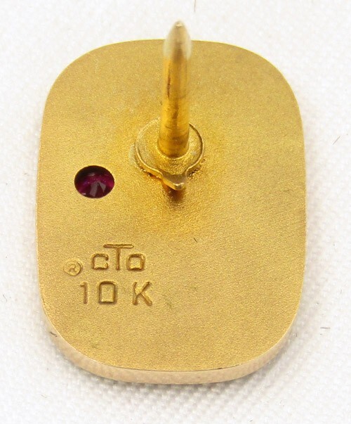 Sears 25 year lapel pin - 10K service award pin | eBay