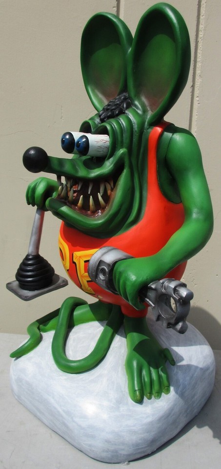 Rat Fink Resin Figure (limit edition) 43" tall | eBay