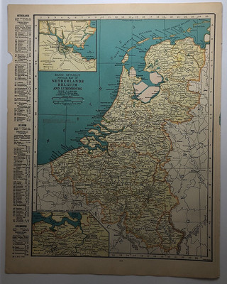 Pre-1900 - Map Netherlands