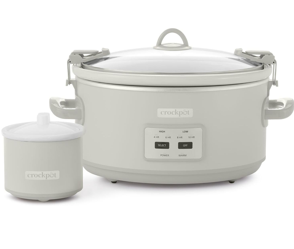 Crock-pot 7qt Slow Cooker Designer Series. Touch Control, 4 Setting ...