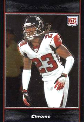 2007 Bowman Chrome #BC39 Chris Houston RC Atlanta Falcons | eBay