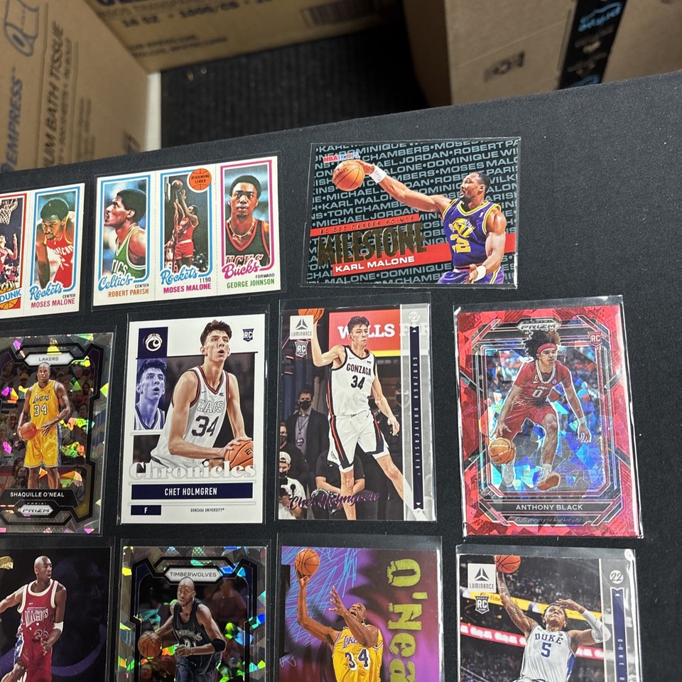 101 Card Basketball Lot Rookie Auto #’ed RC Shaq Kobe Bryant Beam Team ...