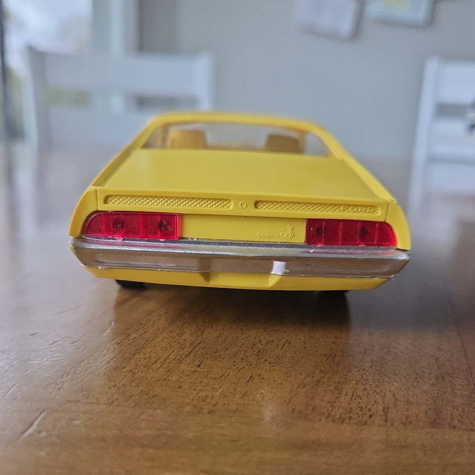 Ford Yellow Plastic Pre-built Model Car | eBay