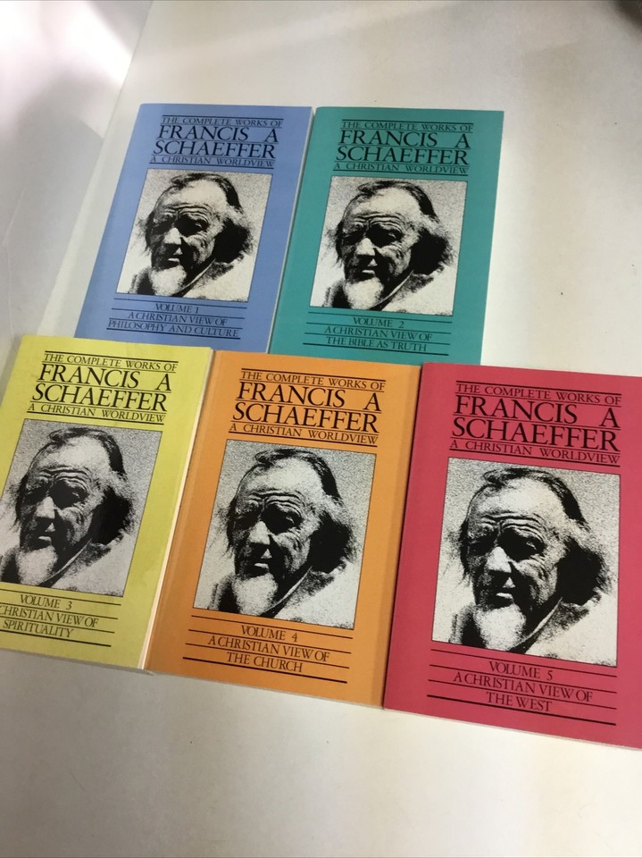 The Complete Works Of Francis Schaeffer 5 Volume Set Like New PB | eBay
