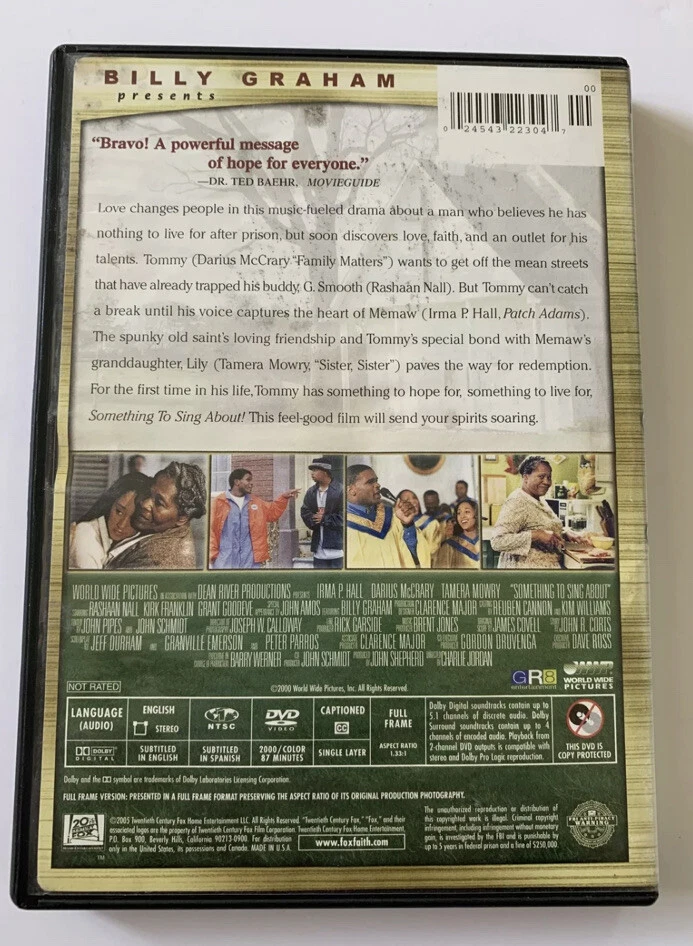 Something To Sing About 2000