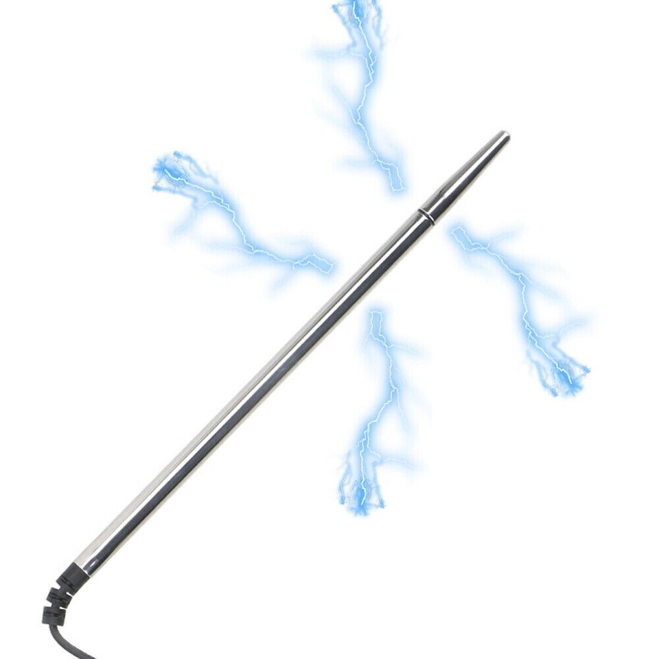 Male Electric E-stim Stretcher Urethral Sounding Rod Penis Plug Dilator ...