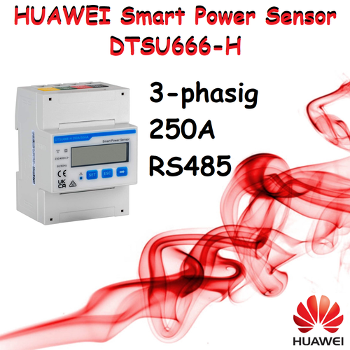 Huawei DTSU666-H 250A Smart Power Sensor Stromzähler Leistungssensor 3 ...