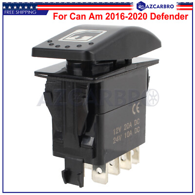 For 2016 - 2018 Can-Am Defender HD10 New Power Window Switch Replace ...