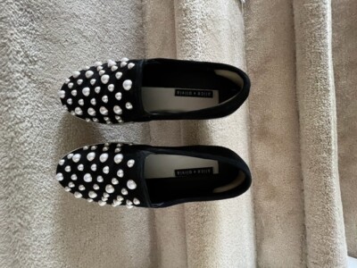 Alice + Olivia Women's Slip On Sneaker Shoes with Sasha pearls on prime ...