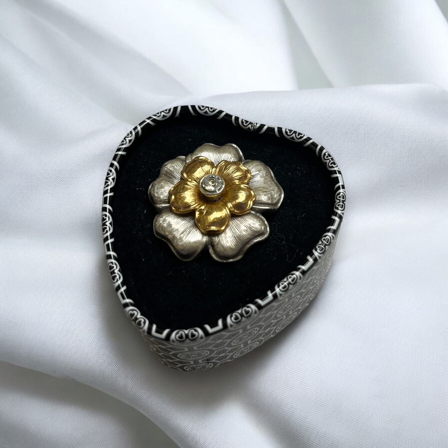 Brighton ‘Retro Garden’ Multi Toned Flower Ring - Gem