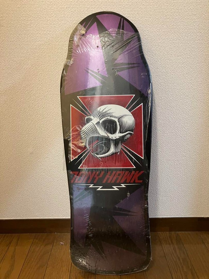 Powell Peralta Tony Hawk Skateboard deck 80's original dead stock ...