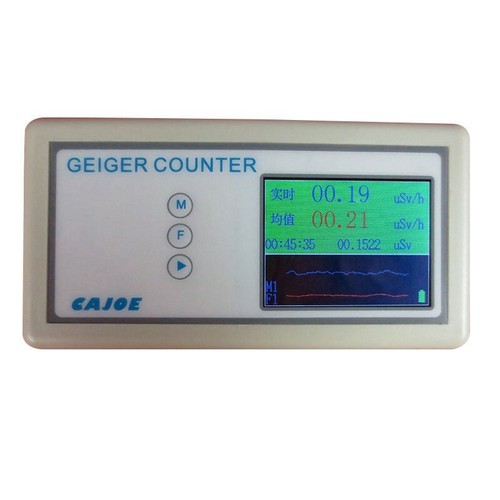 Handle Geiger Counter LCD Display Nuclear Radiation Detector γ β X Ray ...